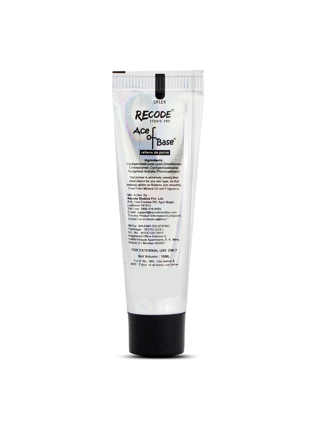 Home All Products Recode 10 ML Makeup Primer Ace Of Base