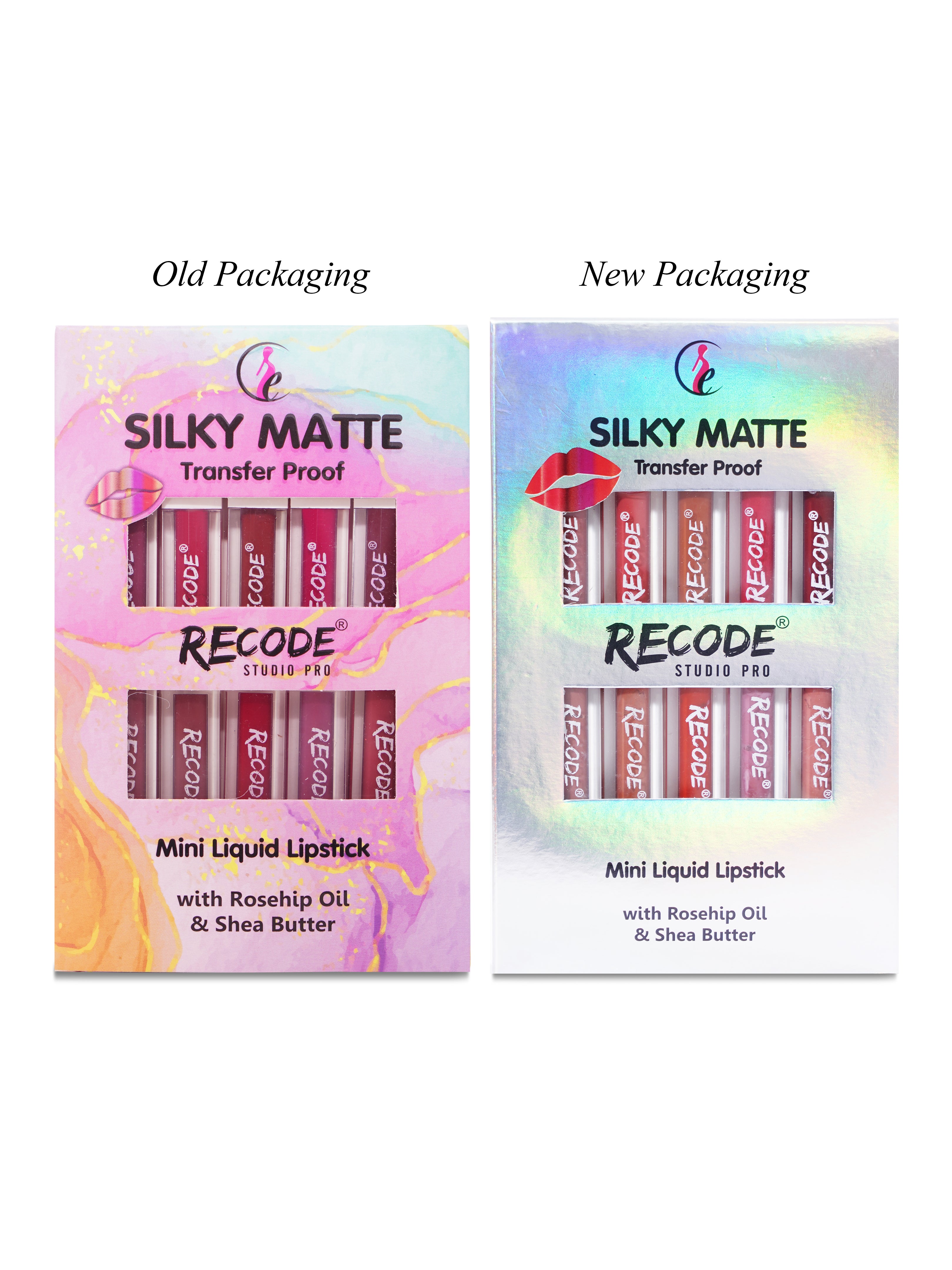 Home All recode products Recode 10 Silky Matte Mini Liquid Lipsticks ...