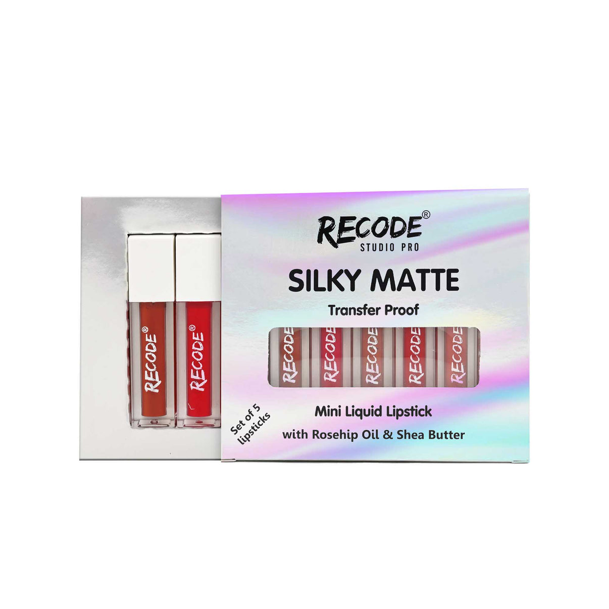 Home All Products Recode 5 Silky Matte Mini Liquid Lipsticks - 6.25 ML ...