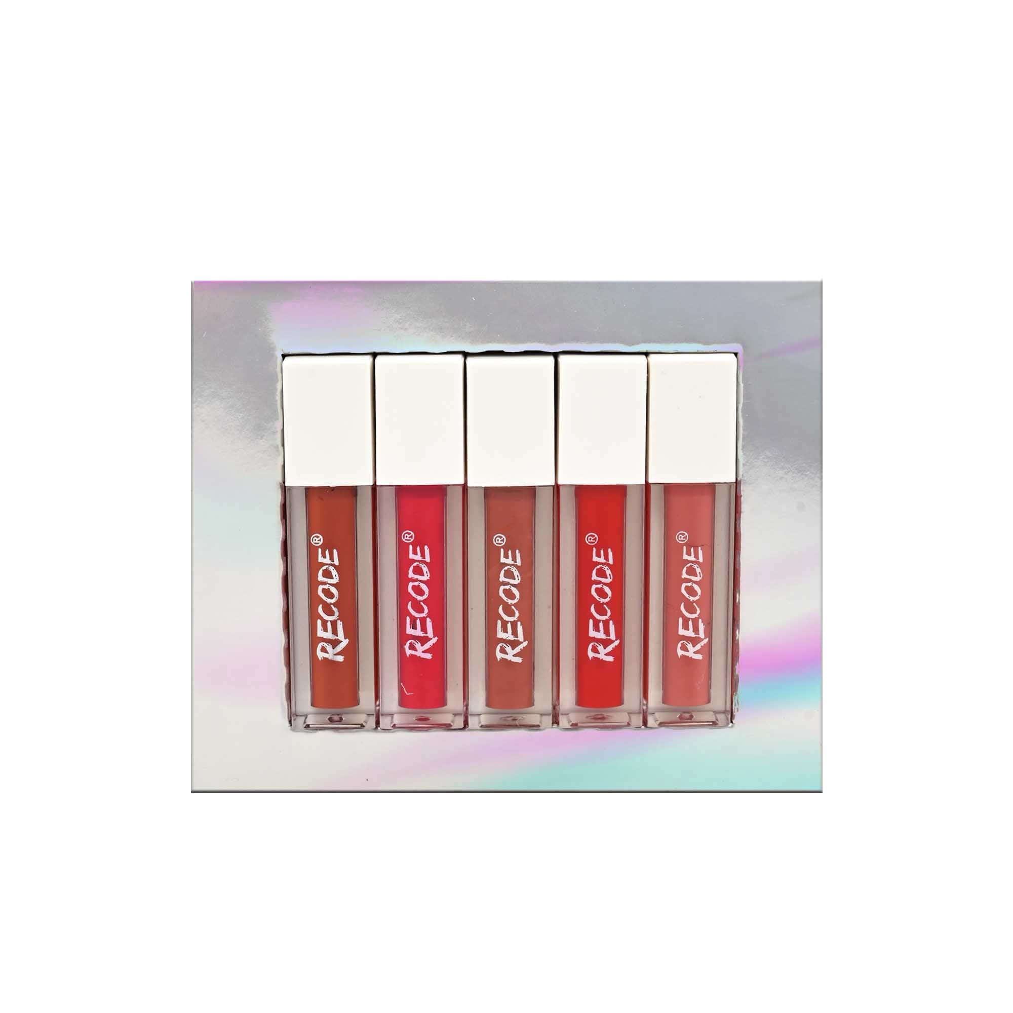 Home All Products Recode 5 Silky Matte Mini Liquid Lipsticks - 6.25 ML (1.25ML x 5)