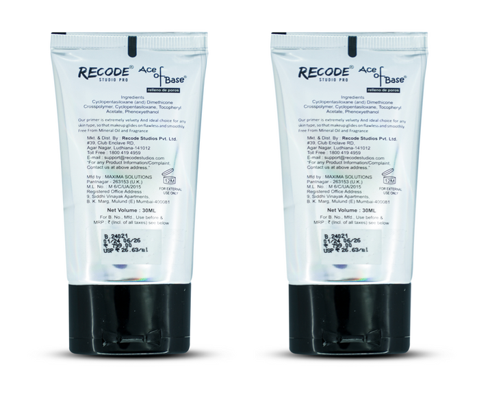 Home All recode products Recode Makeup Primer Combo (2x30 ML) for Oily ...