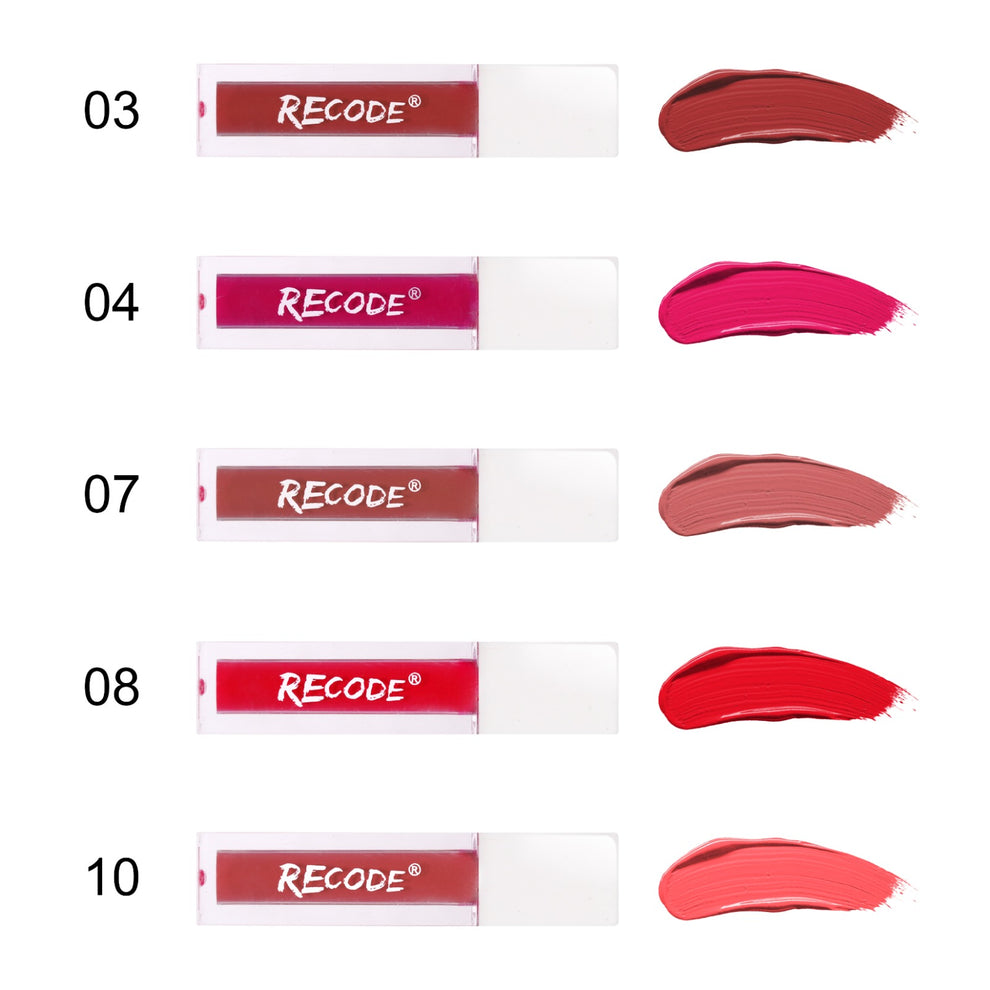 Home All Products Recode 5 Silky Matte Mini Liquid Lipsticks - 6.25 ML ...